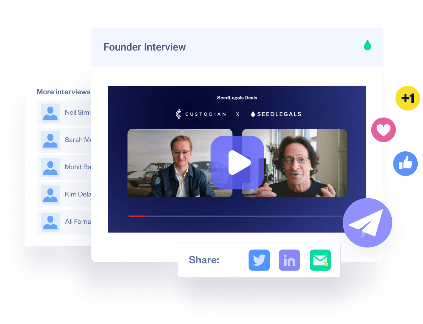 Founder Interview Application